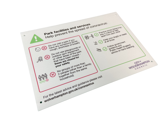 Digital Print Solutions. CORREX Signage